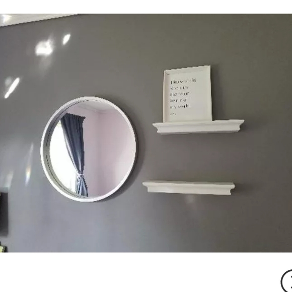 Threshold | Storage & Organization | 2pc Traditional Wall Shelf Set ...